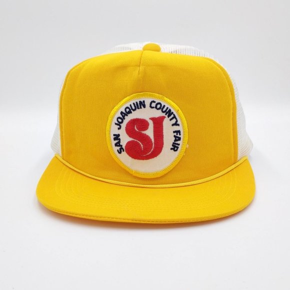 Vintage | Accessories | Vintage San Joaquin County Fair Trucker Hat 8s ...